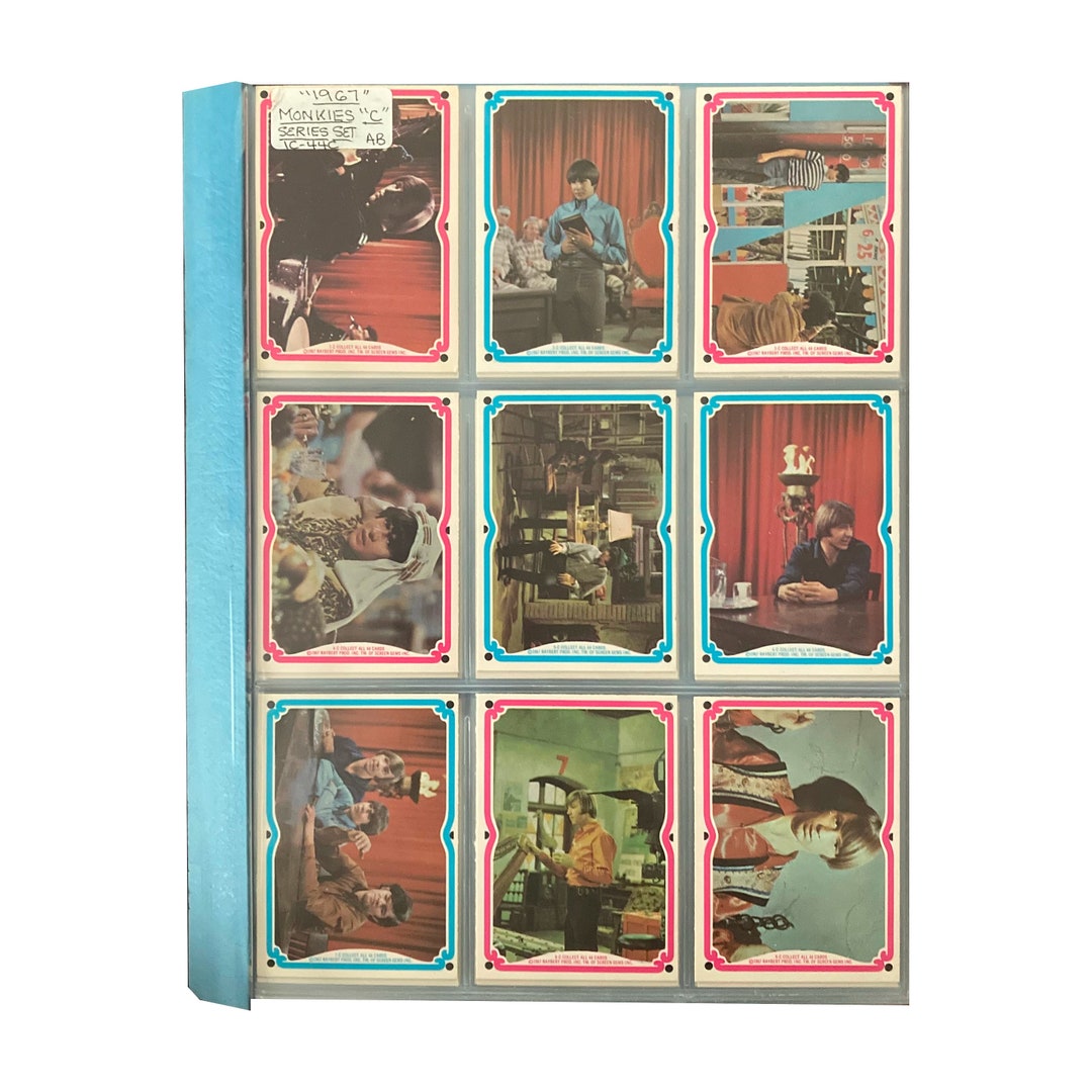 The Monkees Series C Complete Set of 44 Vintage Trading Cards Preserved ...