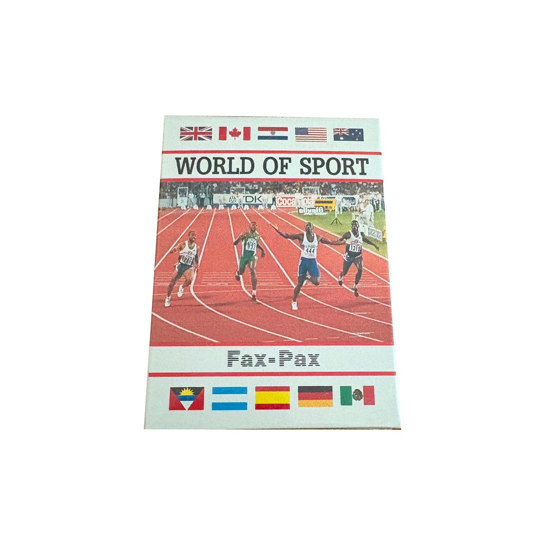 World of Sport Factory Sealed Boxed Set of 40 Vintage Trading Cards ...