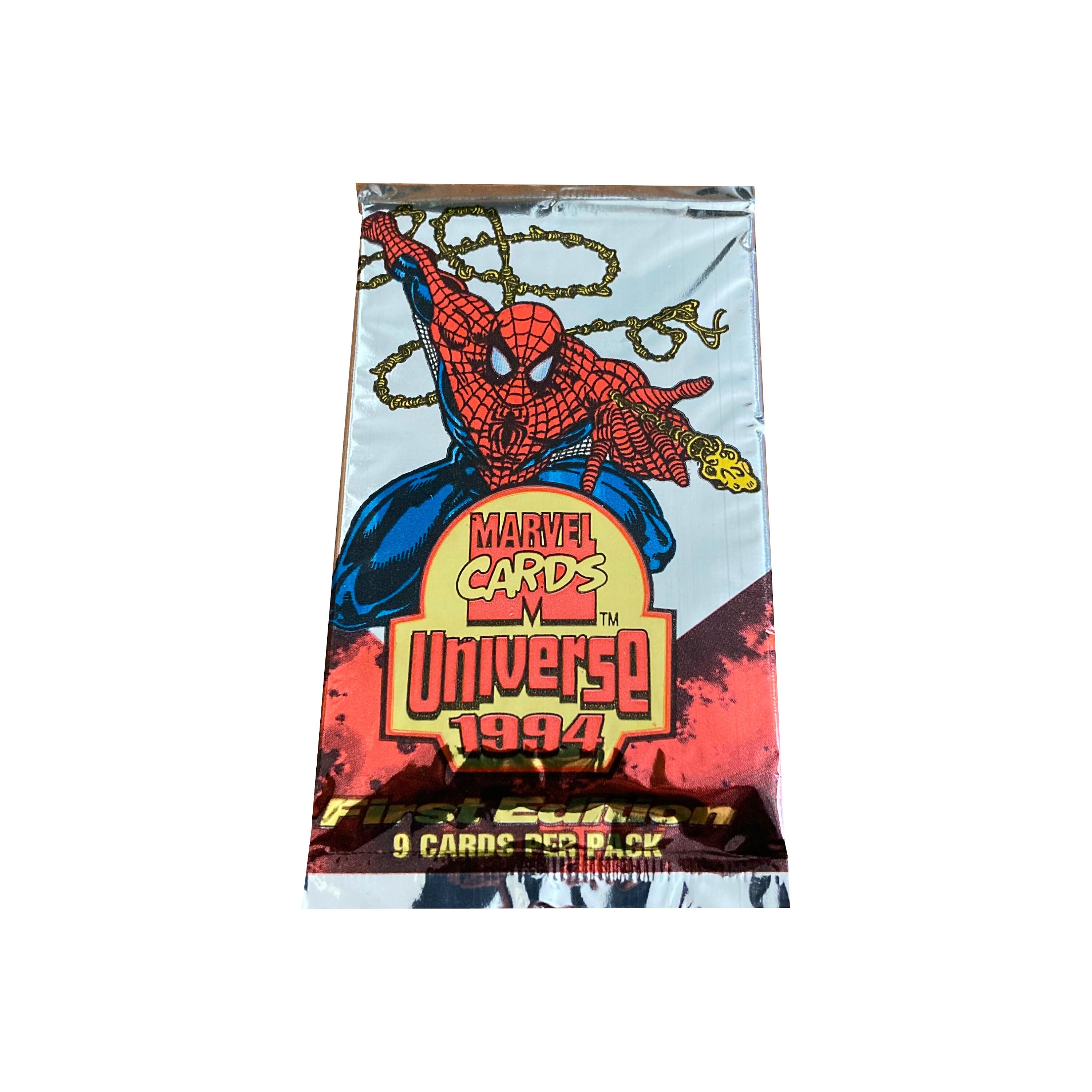 1 Pack of Marvel Universe 1994 First Edition Vintage Trading Cards. 9 ...