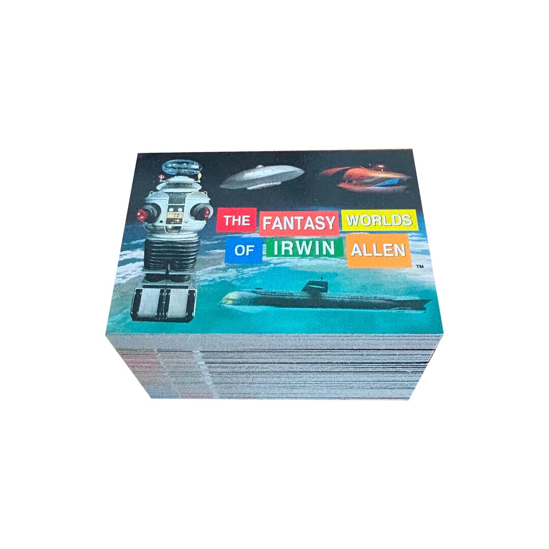 The Fantasy Worlds of Irwin Allen Complete Base Set of 100 Vintage ...