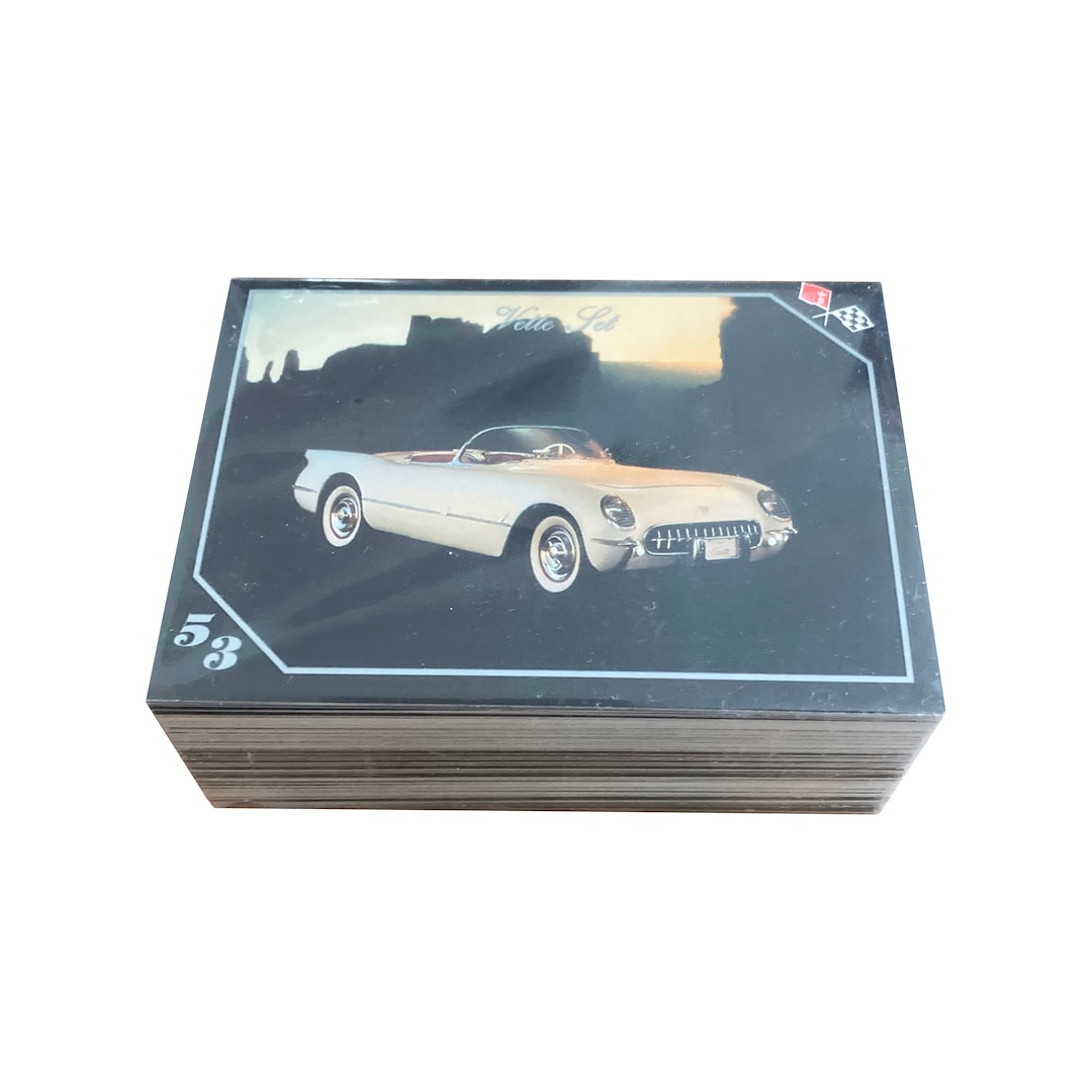 Vette Set Complete Set of 100 Corvette Vintage Trading Cards in ...
