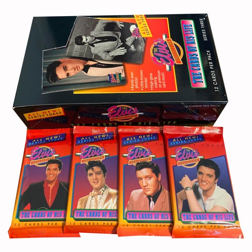 4 Packs of Elvis the Cards of His Life Series 1 Vintage - Etsy