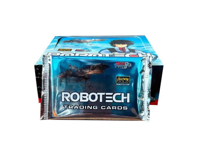1 Pack of Robotech Vintage Trading Cards. 6 Cards per Pack. Random ...