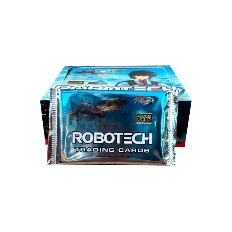 1 Pack of Robotech Vintage Trading Cards. 6 Cards per Pack. Random ...