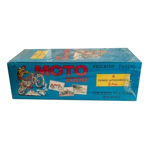 Factory Sealed Box of MOTO 2000 Vintage Motorcycle Racing Stickers. 200 ...