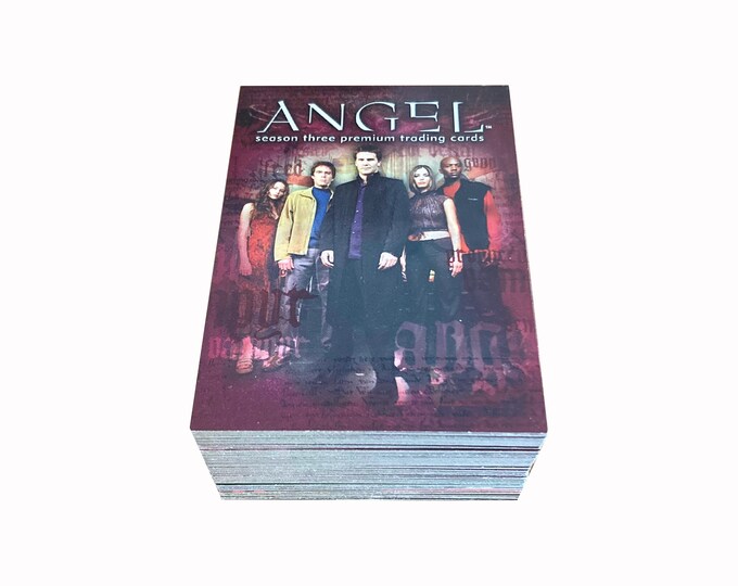 Angel Season 3 Complete Set of 90 Premium Trading Cards in Excellent ...