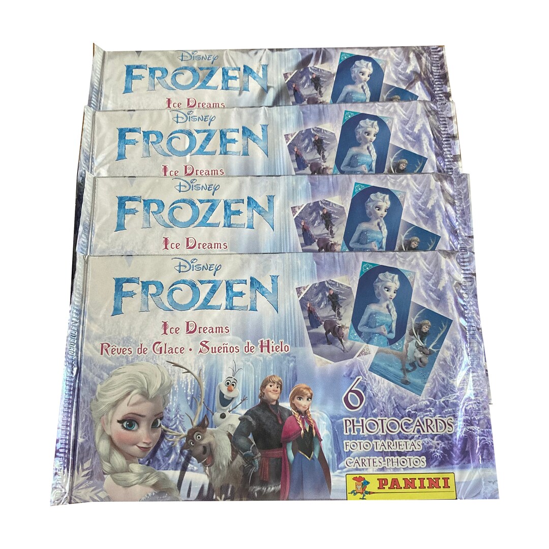 4 Packs of Disney's Frozen Ice Dreams Photocards. 6 Photocards per Pack ...