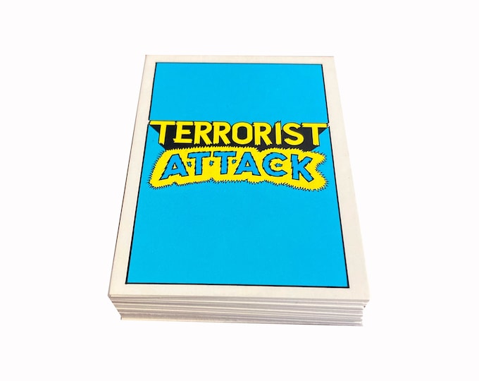 Terrorist Attack Complete Set of 35 Vintage Trading Cards in Excellent ...