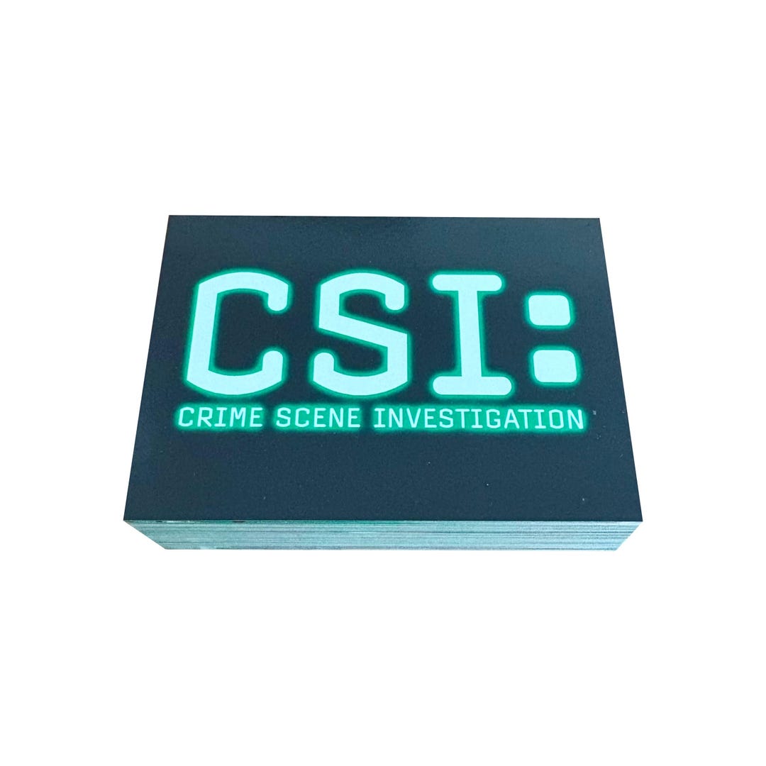 CSI: Crime Scene Investigation Series 3 Complete Set of 72 Vintage ...