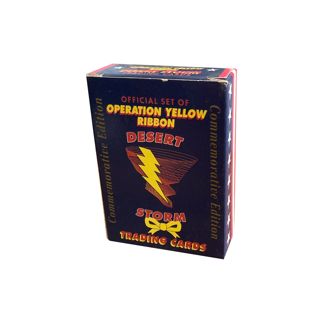 Operation Yellow Ribbon Desert Storm Complete Boxed Set of 60 Vintage ...
