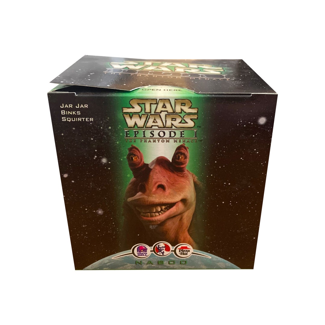 Star Wars Episode 1 Jar Jar Binks Vintage Squirt Toy. Brand New in ...