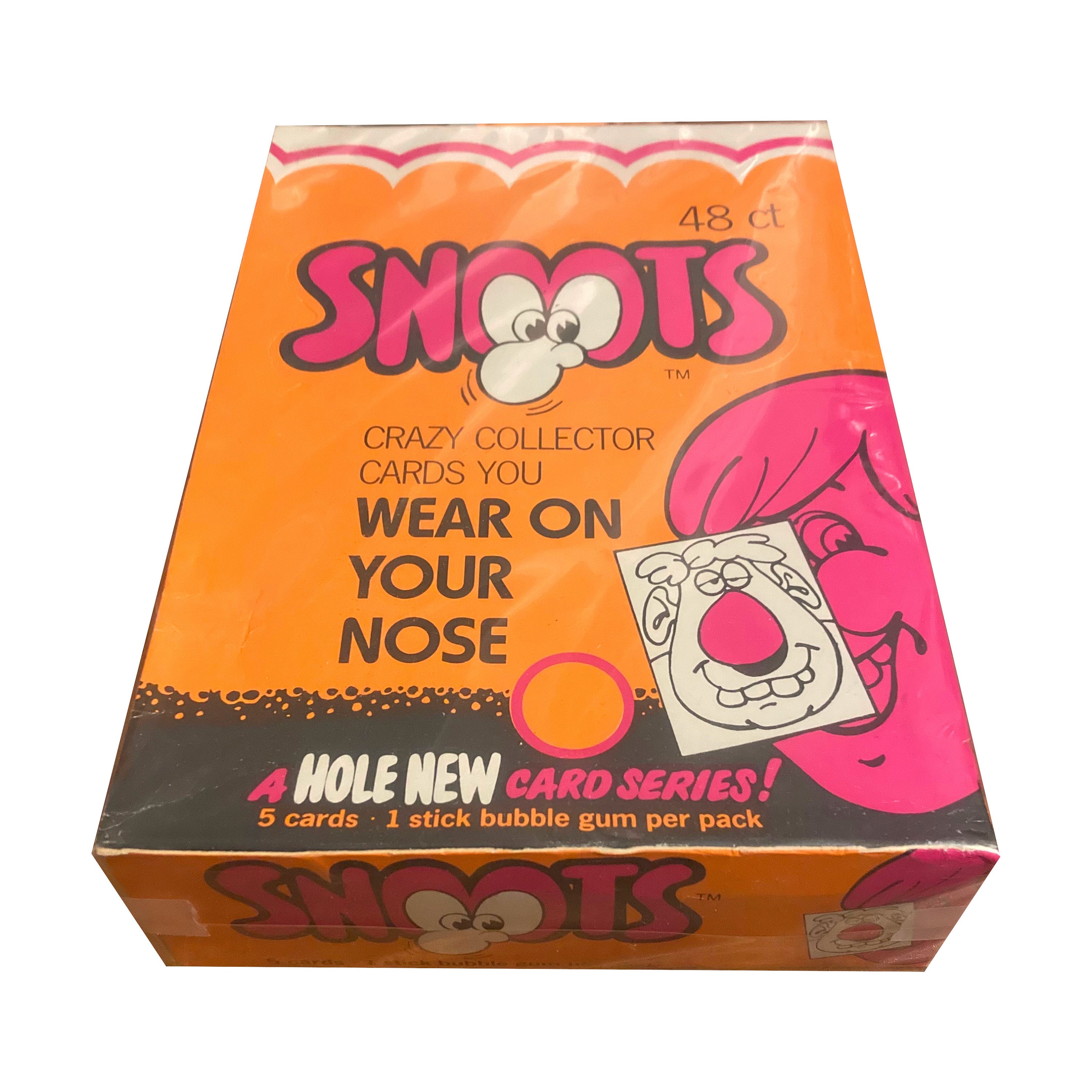 Full Box of Snoots Vintage Trading Cards. 48 Packs of 5 Cards. - Etsy