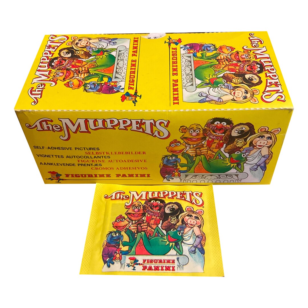 1 Pack of Jim Henson's Muppets Vintage Album Stickers. Produced by ...