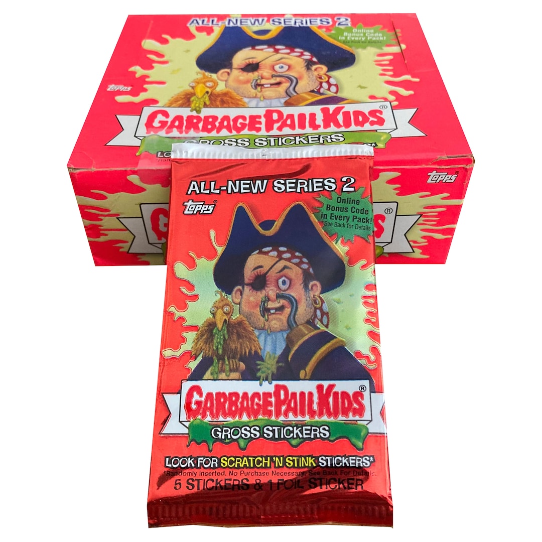 Garbage Pail Kids All New Series 2 Vintage Foil Pack. Contains 5 ...
