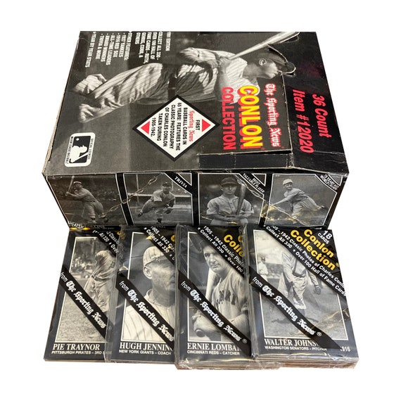 4 Packs of the Conlon Collection by the Sporting News. Classic | Etsy
