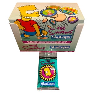 1 Pack of the Simpsons Vintage Pogs. 5 Milk Caps 1 Slammer per Pack ...