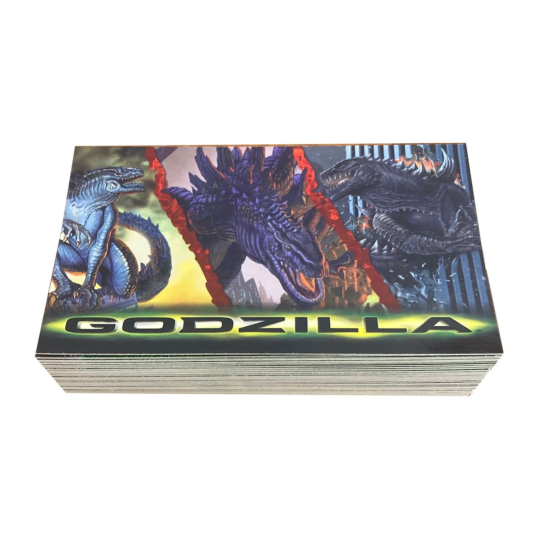 Godzilla Supervue Premium Movie Trading Cards Complete Set of 72 in ...