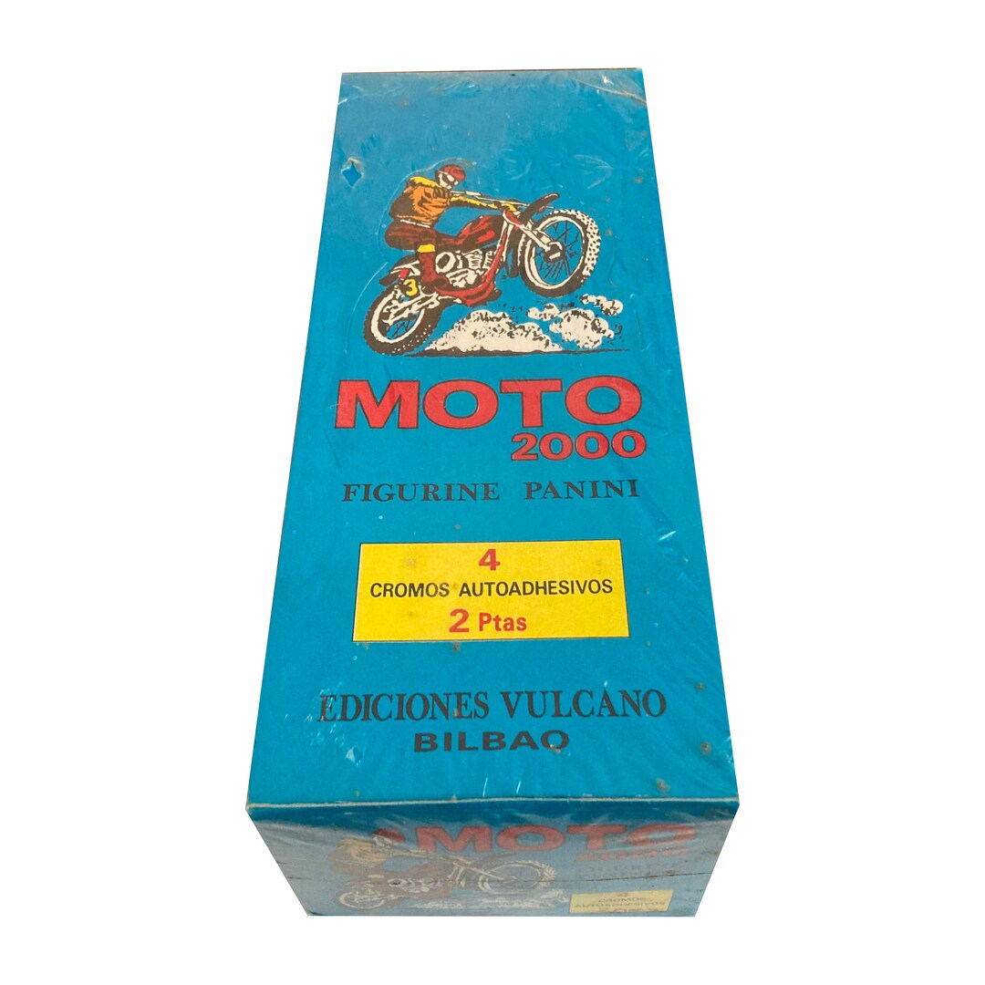 Factory Sealed Box of MOTO 2000 Vintage Motorcycle Racing Stickers. 200 ...
