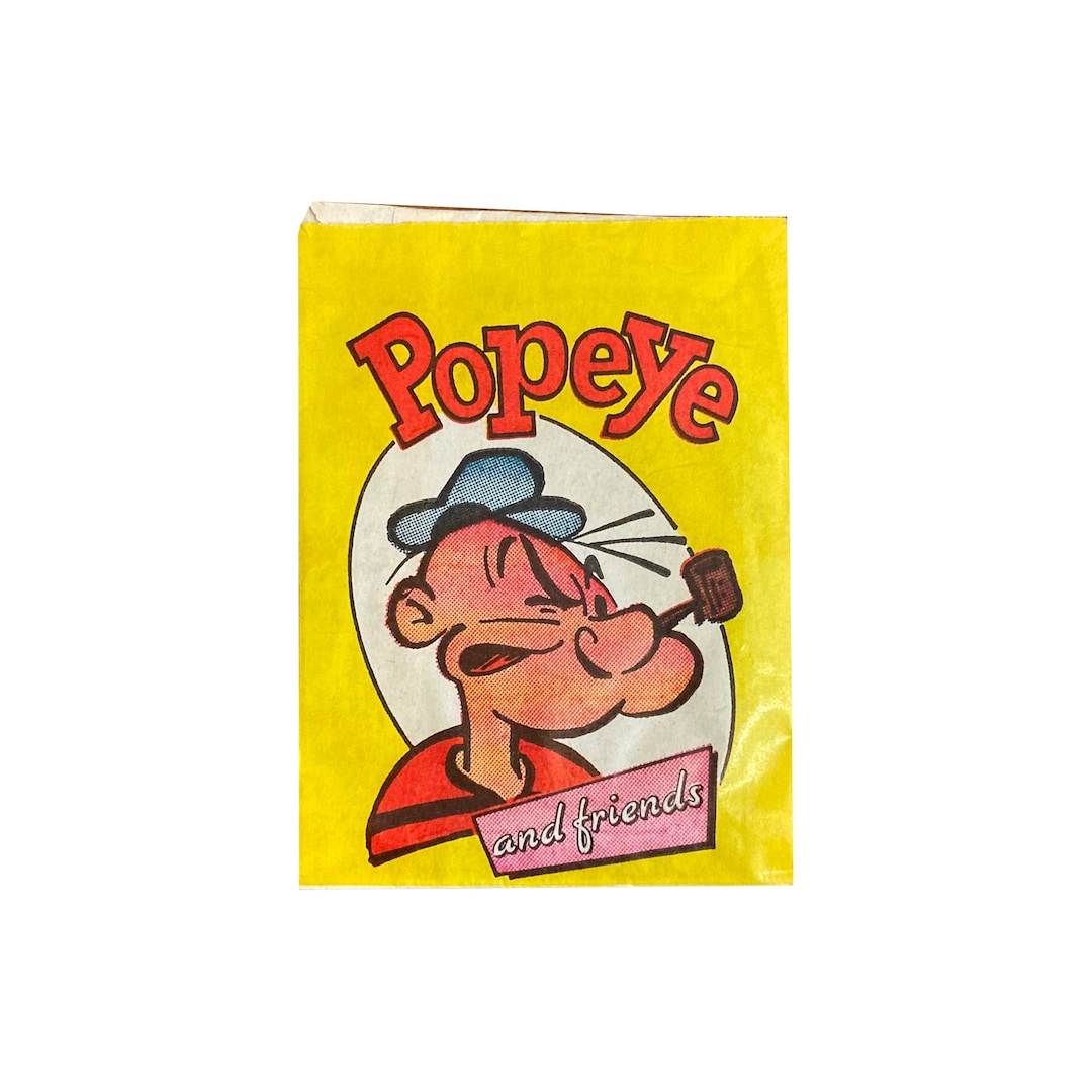 1 Pack of Popeye and Friends Vintage Trading Cards. 3 Mini Cards per ...