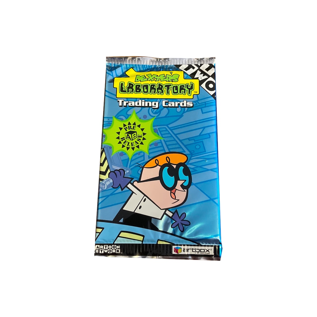 Dexter's Laboratory Vintage Pre-release Promotional Trading Card Pack ...