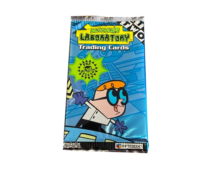 Dexter's Laboratory Vintage Pre-release Promotional Trading Card Pack ...