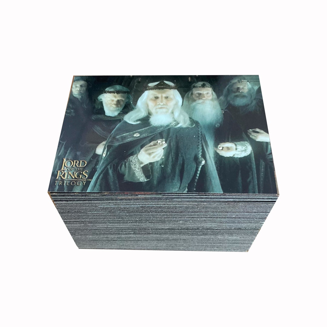 Lord of the Rings Trilogy Complete Set of 100 Vintage Chrome Trading ...