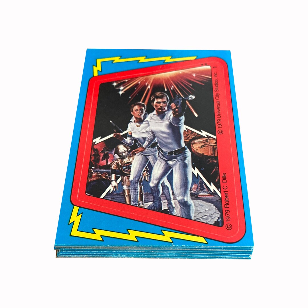 Buck Rogers Sticker Set. Complete Set of 22 Stickers in Excellent ...