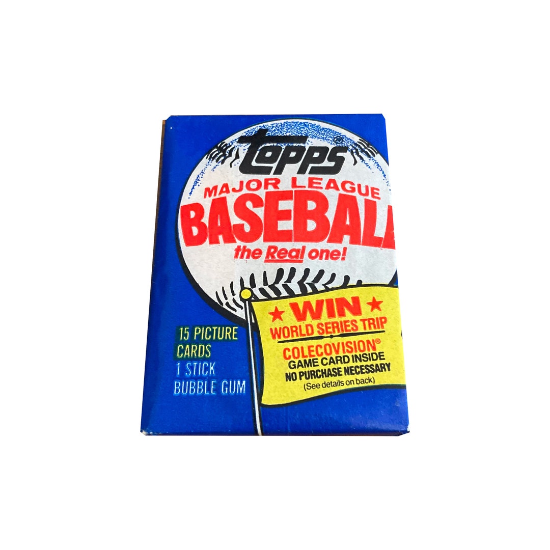 1 Pack of 1983 Topps Baseball Cards. 15 Picture Cards per Vintage Wax ...