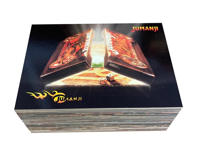 Jumanji Complete Set of 90 Vintage Movie Trading Cards in Excellent ...