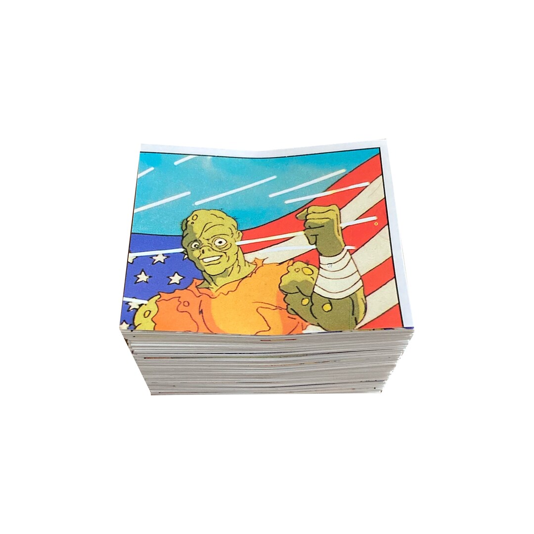 Toxic Crusaders Complete Set of 216 Vintage Album Stickers. Released by ...
