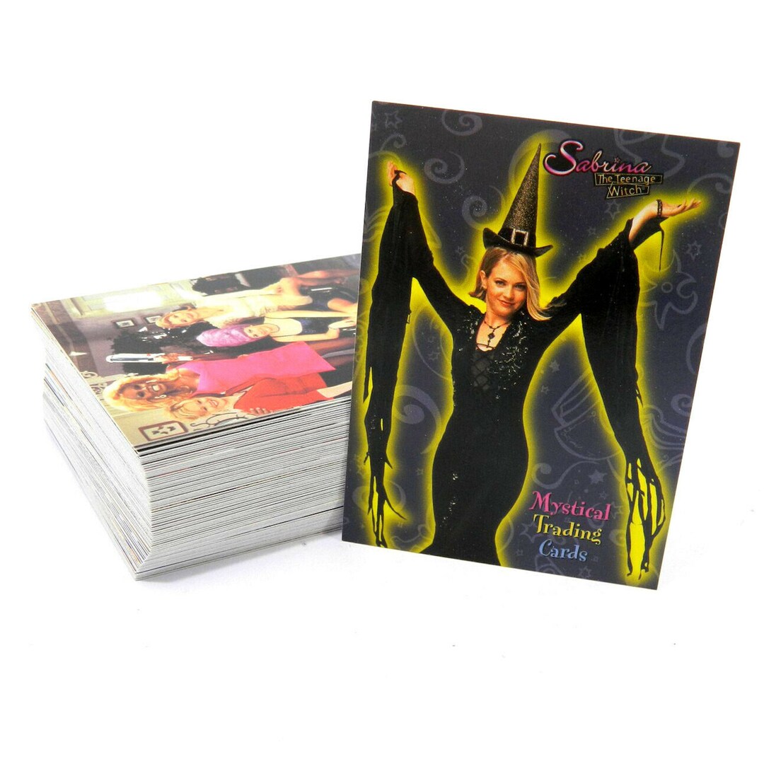 Sabrina the Teenage Witch Complete Base Set of 72 Vintage Trading Cards ...