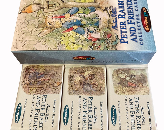 3 Packs of Beatrix Potter's Peter Rabbit and Friends Vintage Collector ...