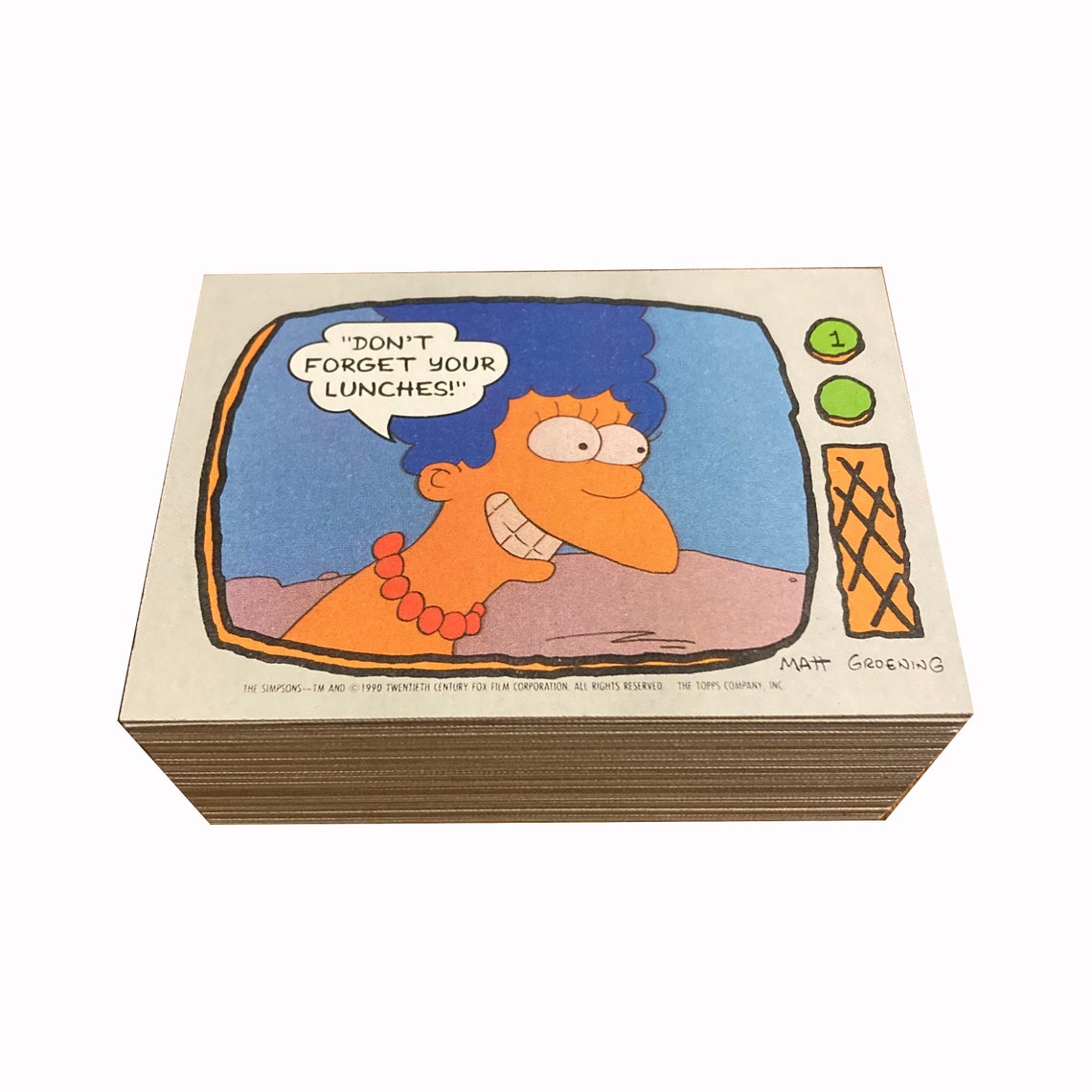 The Simpsons Complete Set of 88 Cards no Stickers in - Etsy