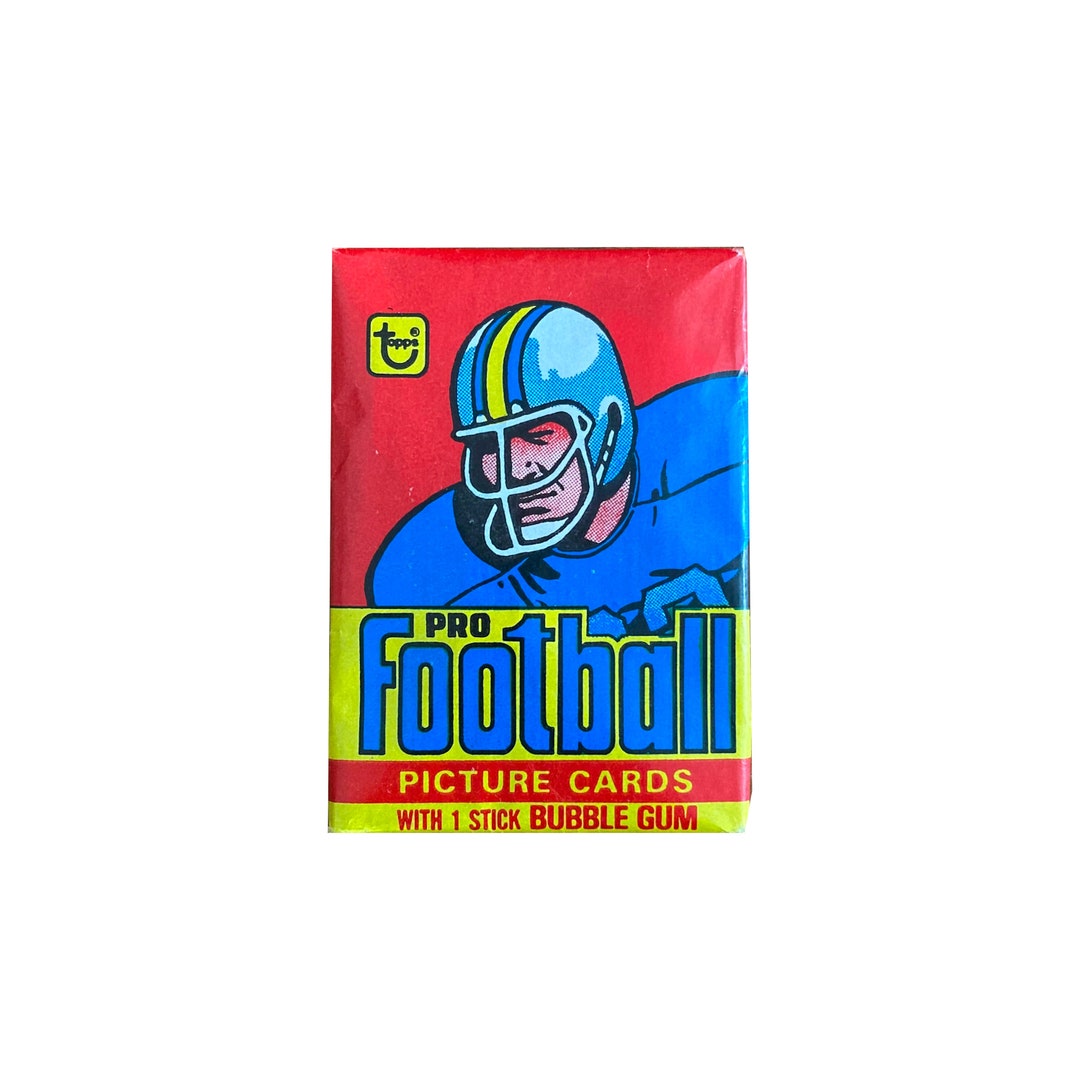 1 Pack of 1978 Topps Football Cards. Vintage Unopened Wax Pack. Nice ...
