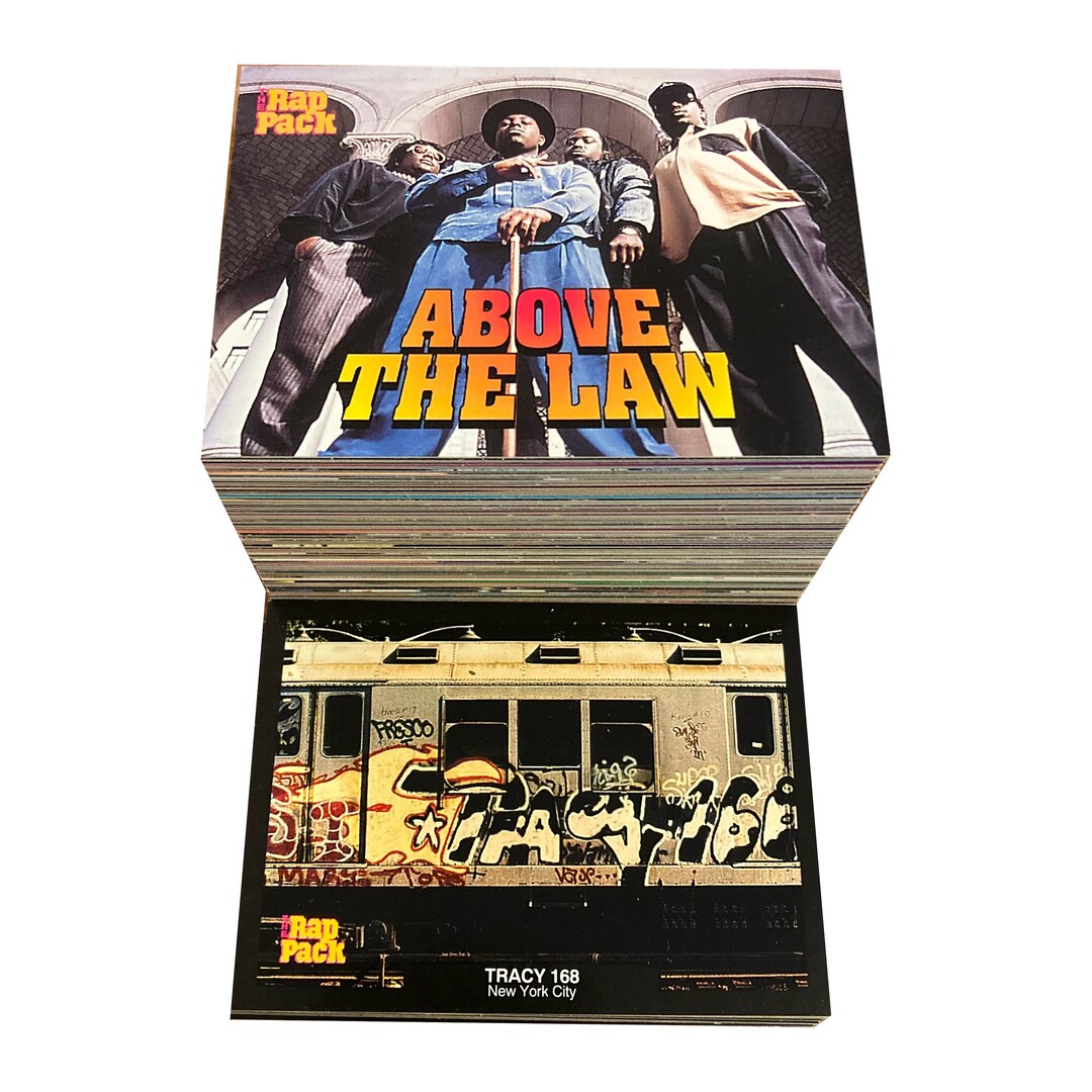 The Rap Pack Complete Set of 150 Vintage Trading Cards 20 Graffiti ...