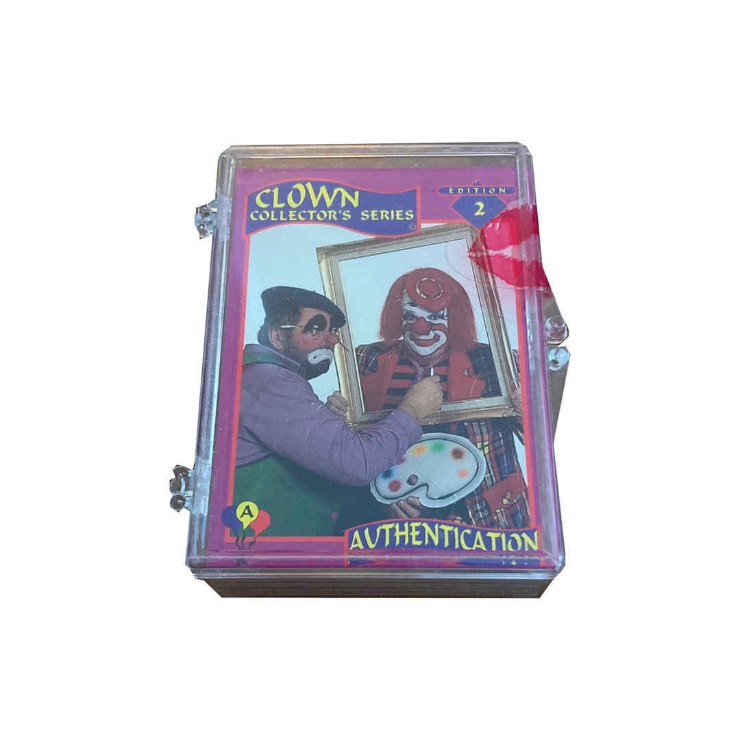 Clown Collector's Cards Series 2 Complete Factory Sealed Set of Vintage ...