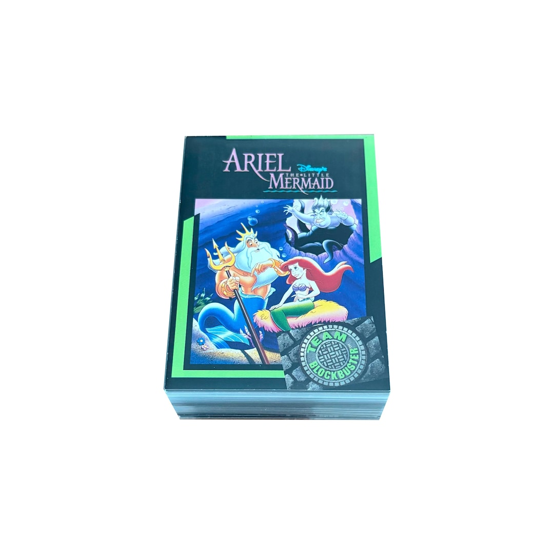 Team Blockbuster Complete Set of 50 Vintage Video Game Trading Cards in ...