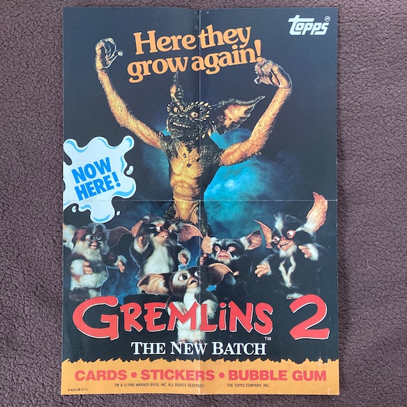 Gremlins Poster Were Here