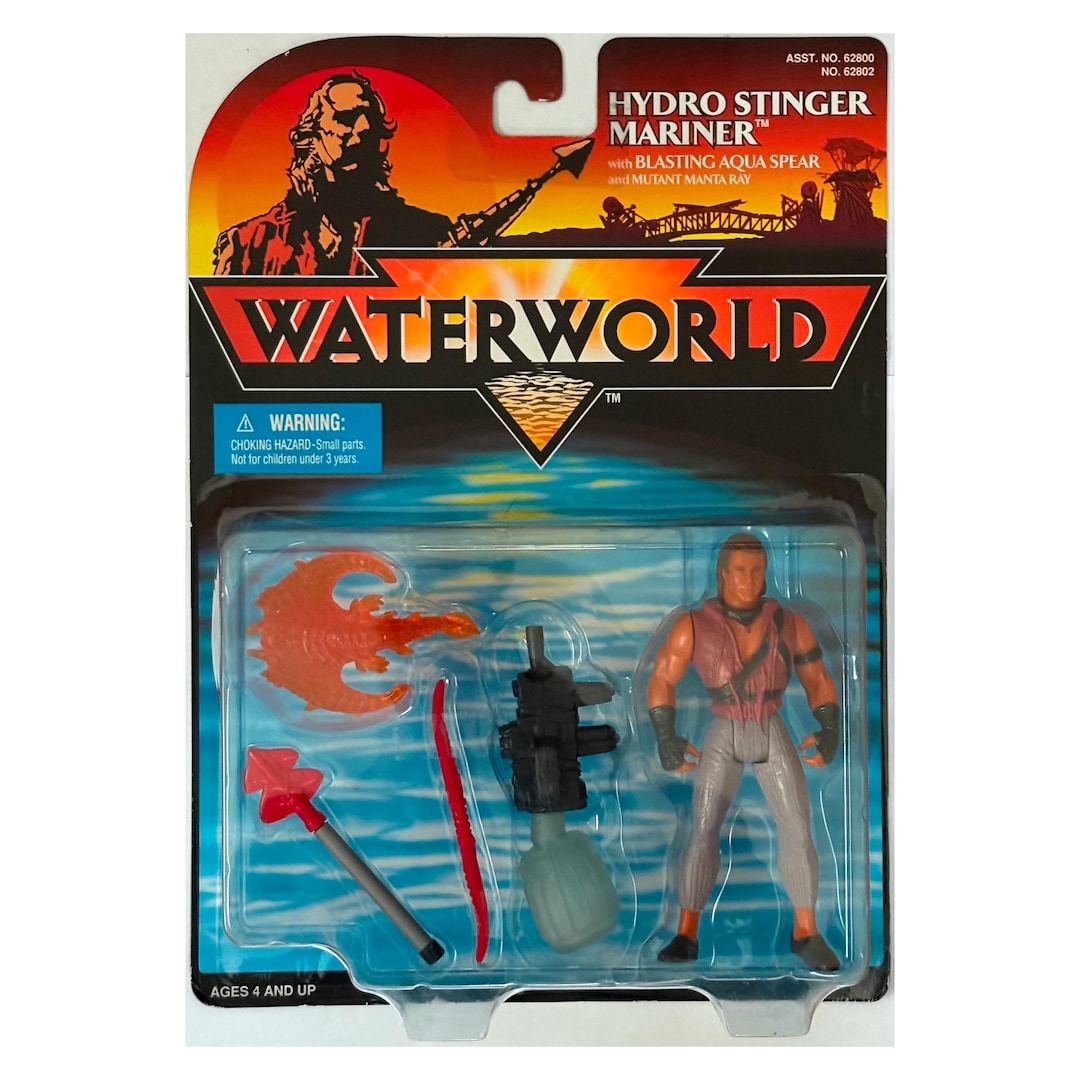 Waterworld Hydro Stinger Mariner With Blasting Aqua Spear and Mutant ...