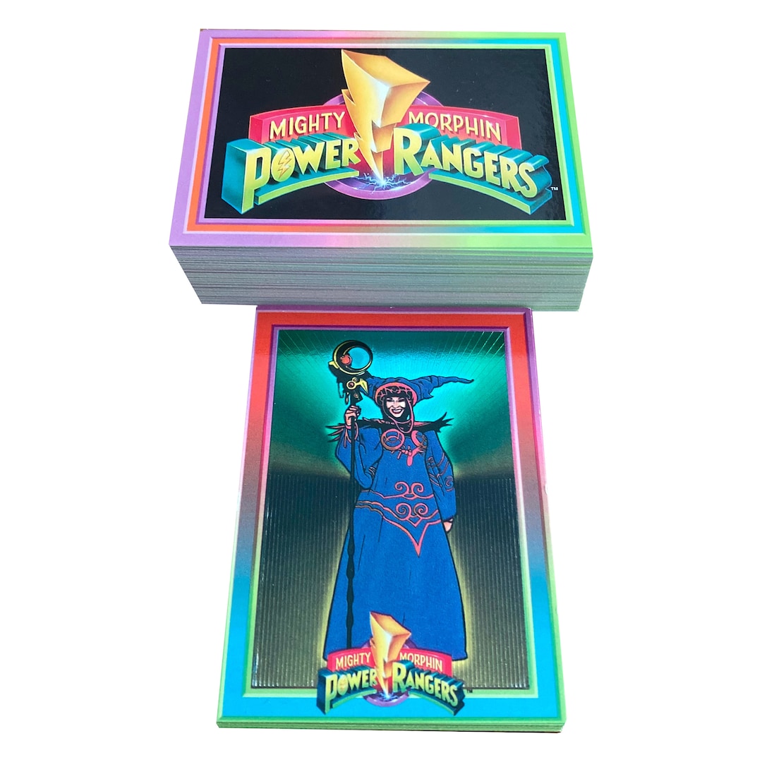 Mighty Morphin Power Rangers Series 1 Complete Set of 72 Vintage ...