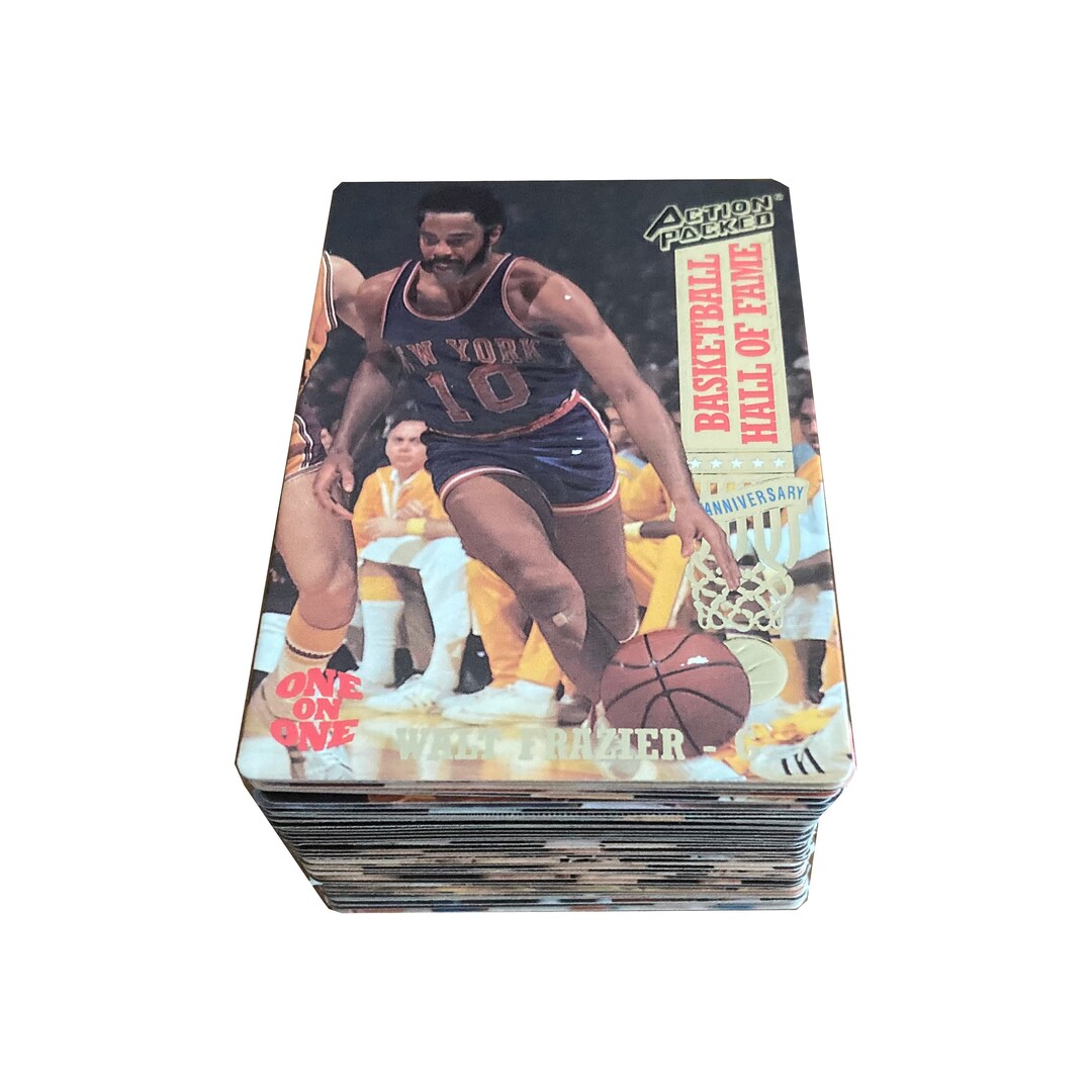 Action-packed Basketball Hall of Fame Series 1 Complete Set of 42 ...