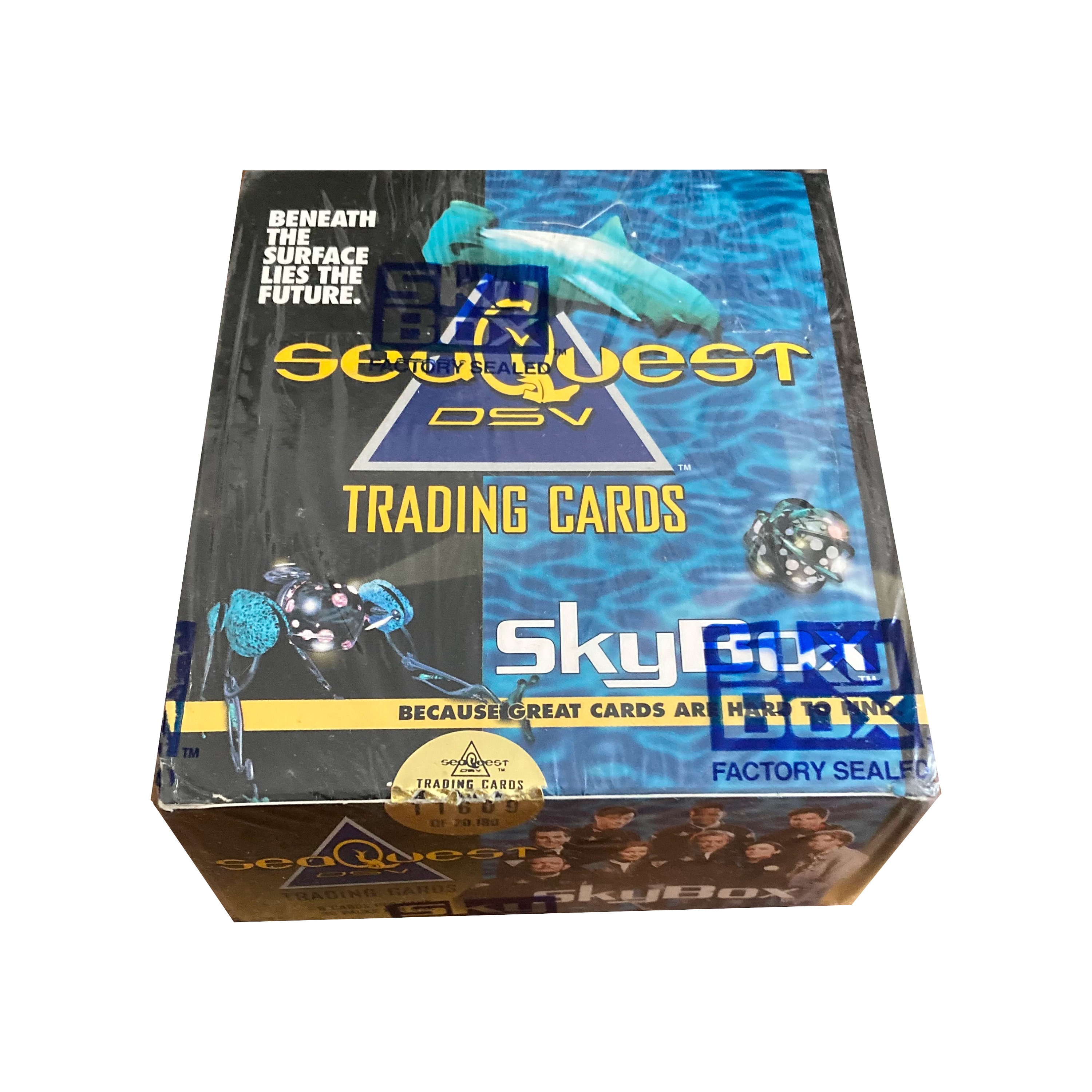 Factory Sealed Box of Seaquest DSV Vintage Trading Cards. 36 Packs of 8 ...