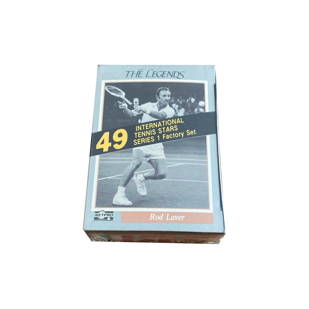 Netpro the Legends Factory Sealed Boxed Set of 49 Vintage Tennis ...