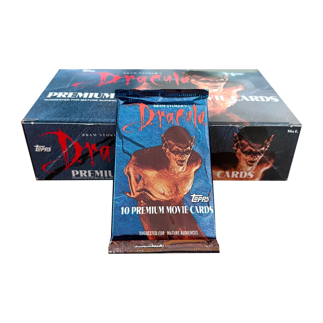 1 Pack of Bram Stoker's Dracula Premium Quality Movie Cards. 10 Cards ...