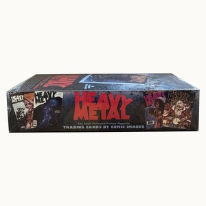 Factory Sealed Box of Heavy Metal Fantasy Art Magazine Cover Vintage ...
