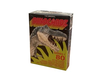 Dinocardz Factory Sealed 80 Card Set Series 1 Authentic - Etsy