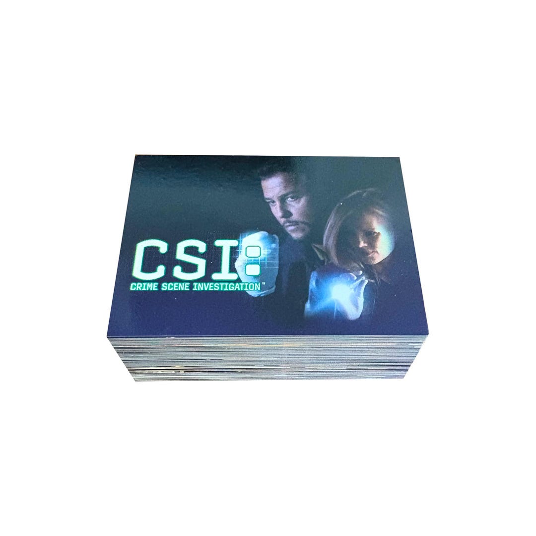 CSI: Crime Scene Investigation Las Vegas Complete Set of 100 Vintage ...