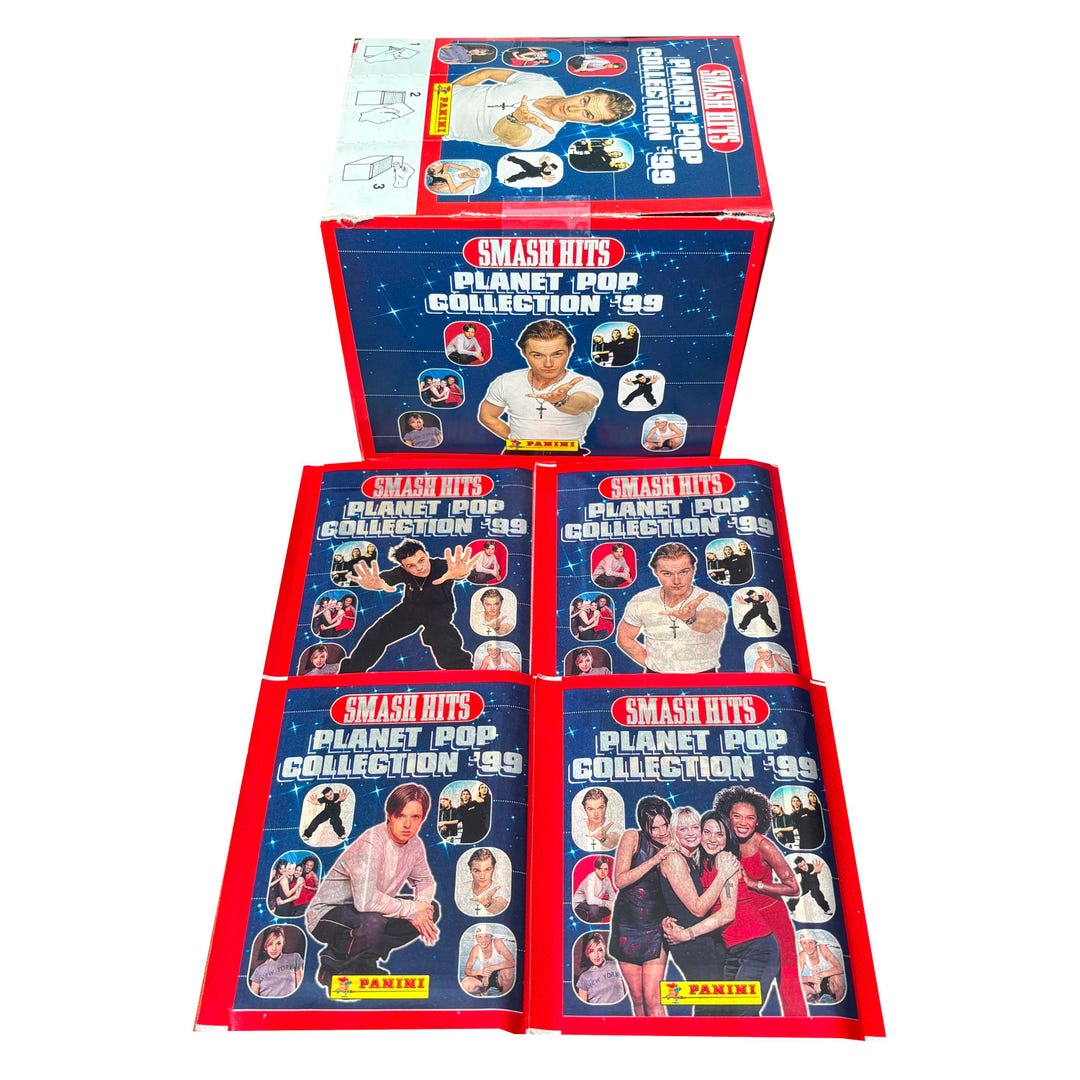 4 Packs of Smash Hits Planet Pop Collection '99 Vintage Collectable ...