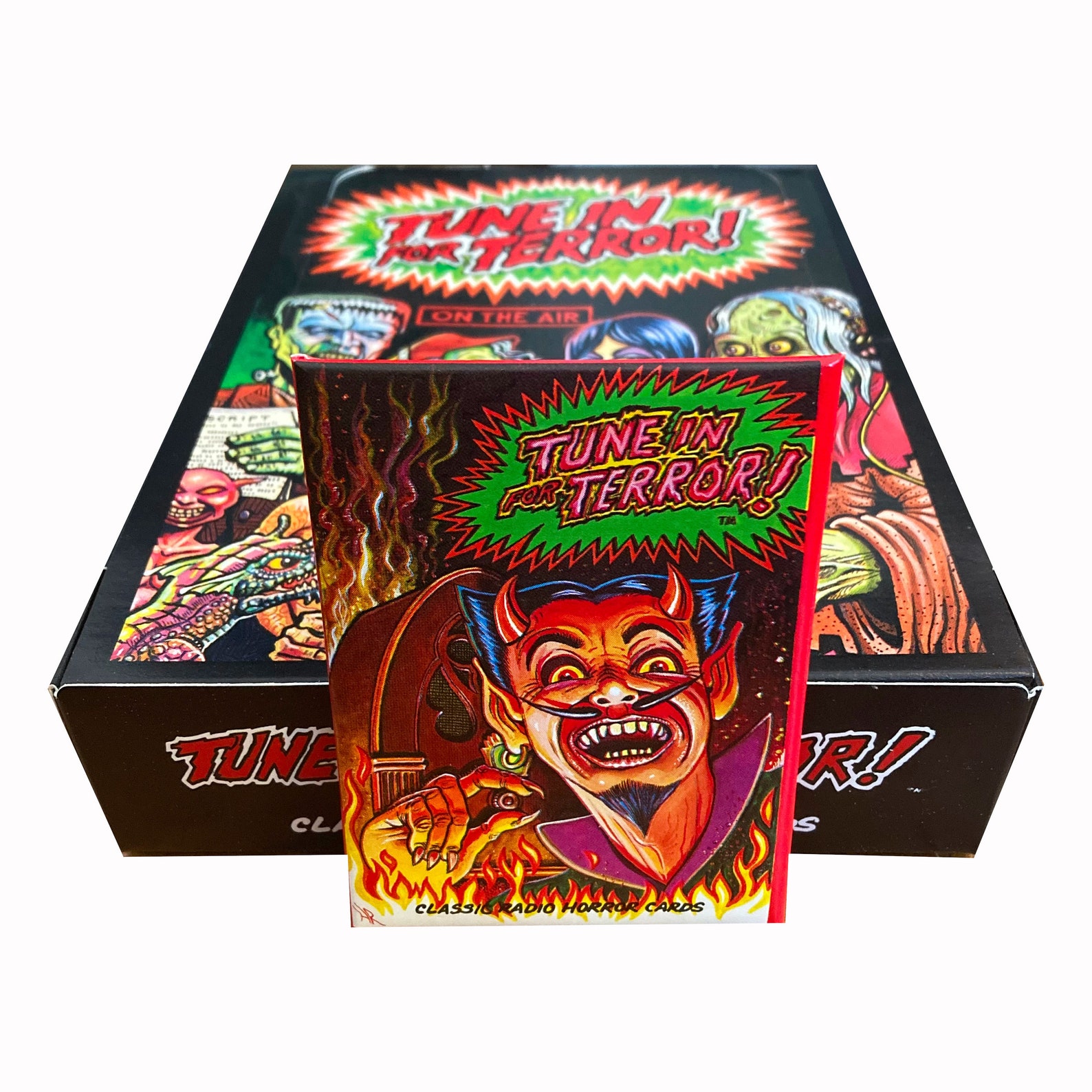 1 Pack of Tune in for Terror Classic Radio Horror Cards. Choose From 4 ...