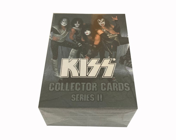KISS Collector Cards Series 2 Complete Set of 100 Vintage Trading Cards ...